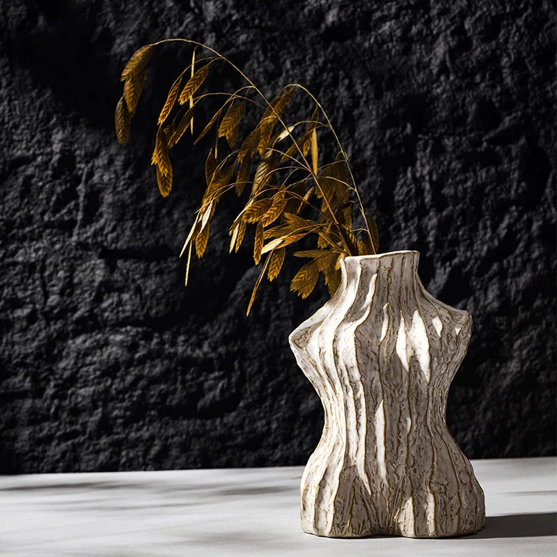 Abstract Female Torso Vase – Monte Browne