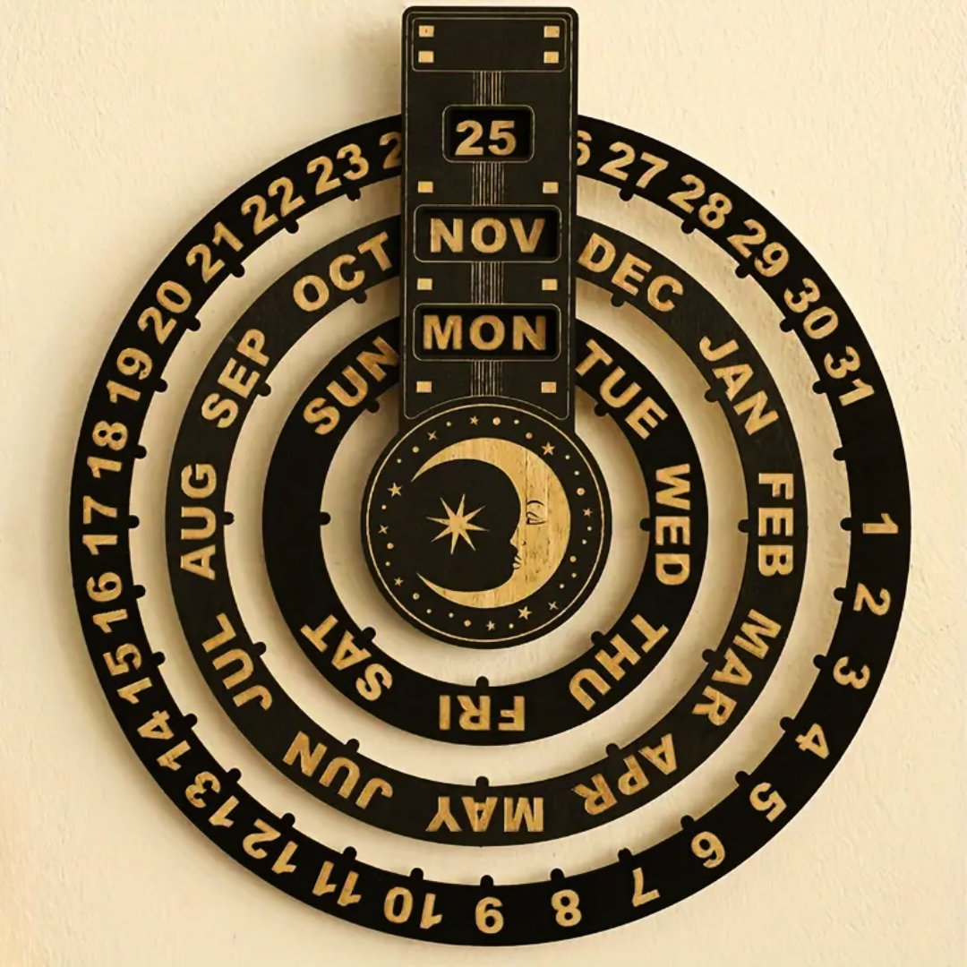 Timber Perpetual Calendar – Monte Browne