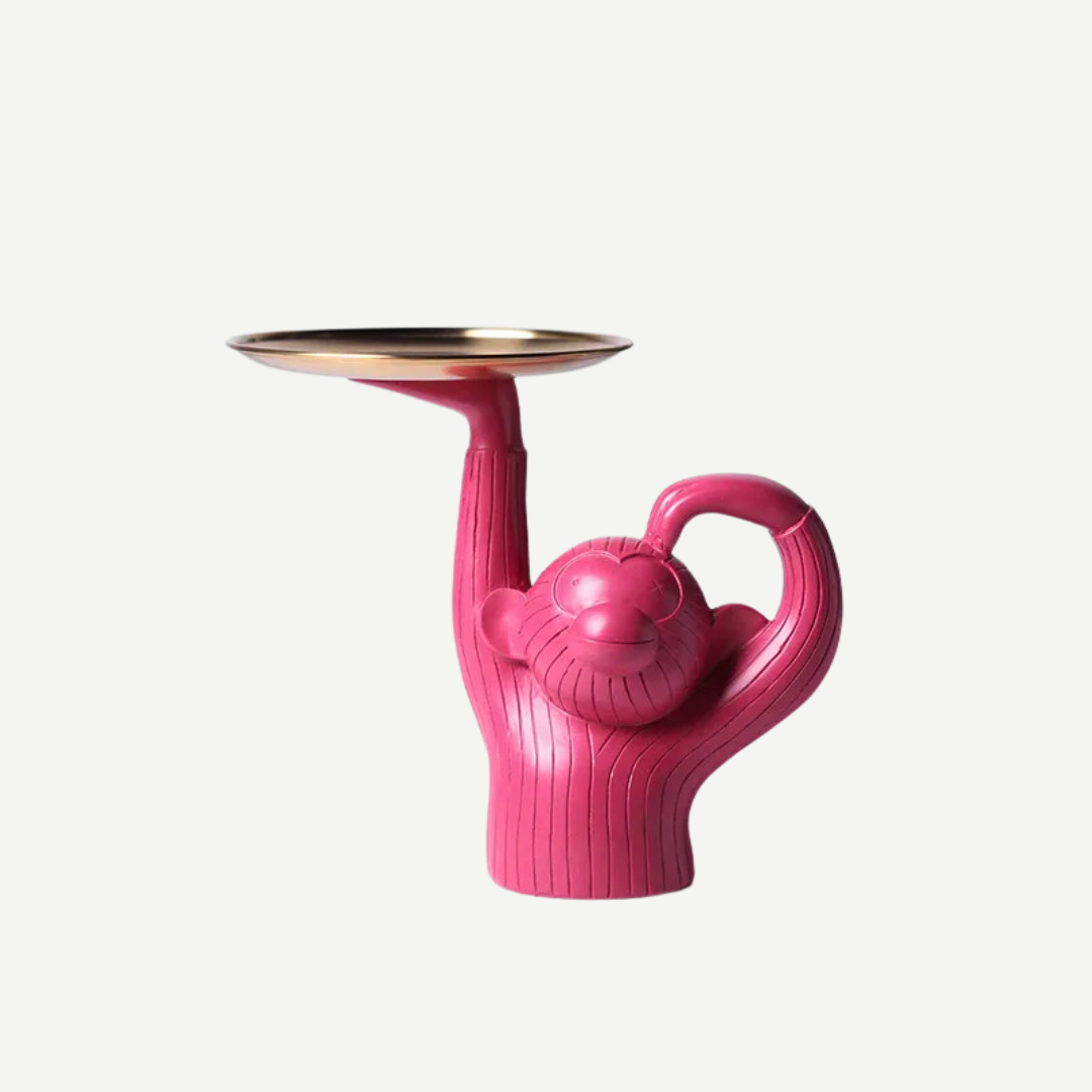 Monkey Tray Sculptures – Monte Browne