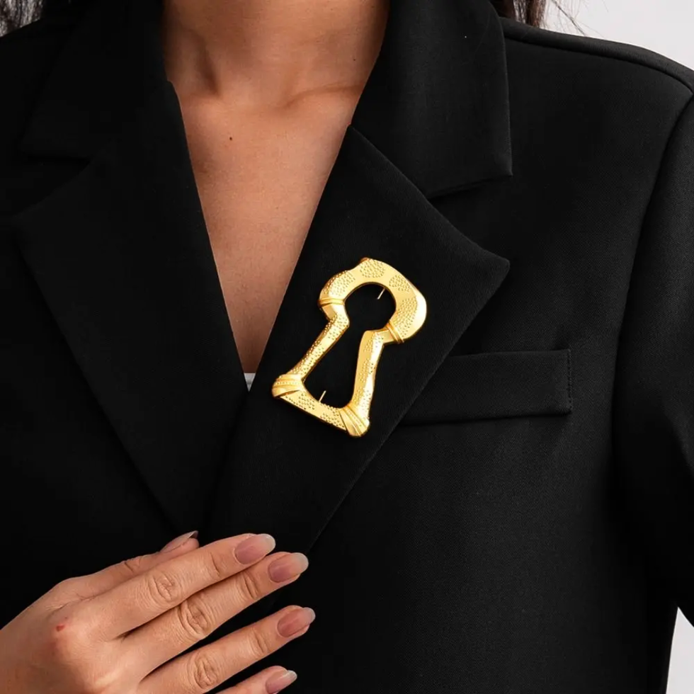 Keyhole Brooch Pin – Monte Browne