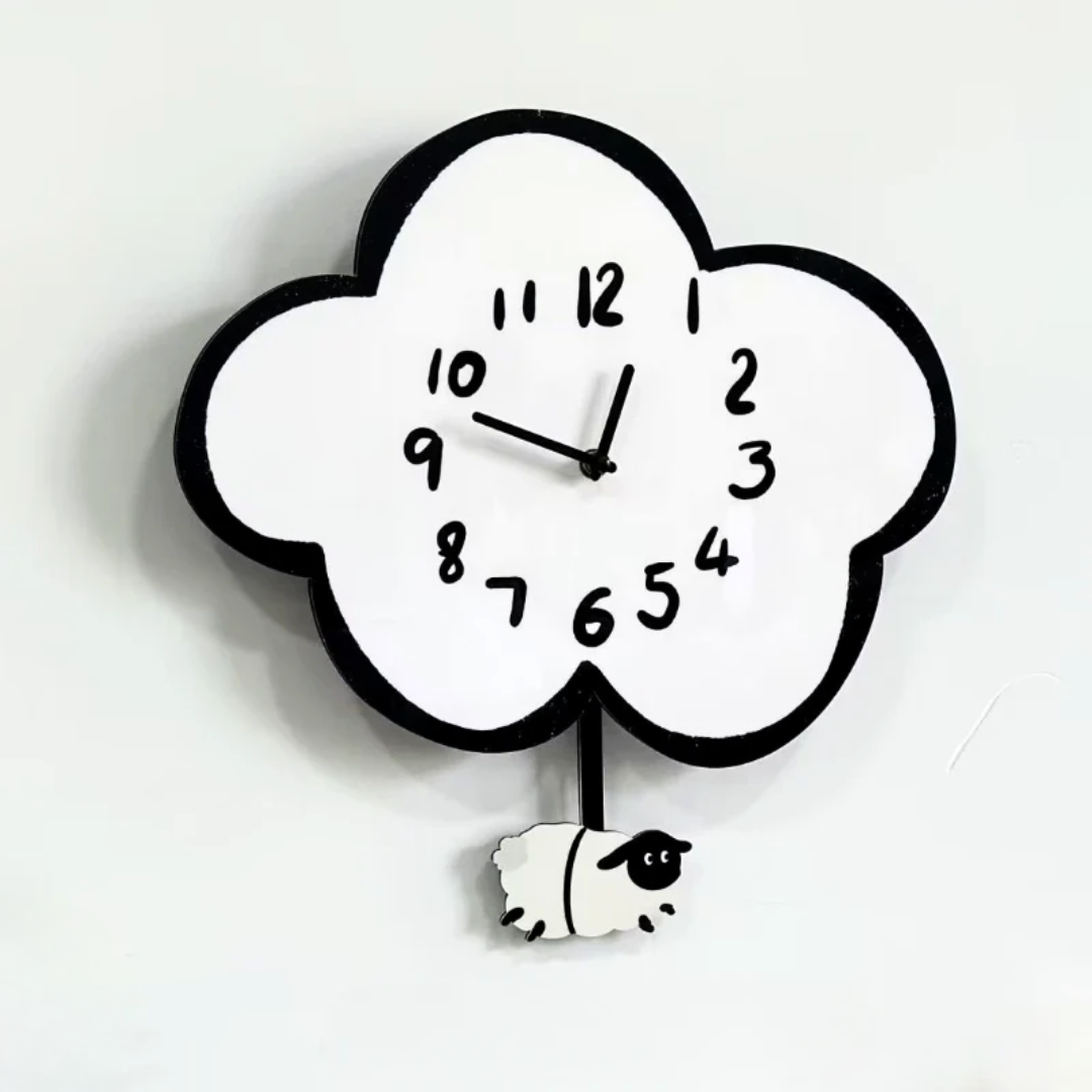Dreamy Sheep Clock – Monte Browne